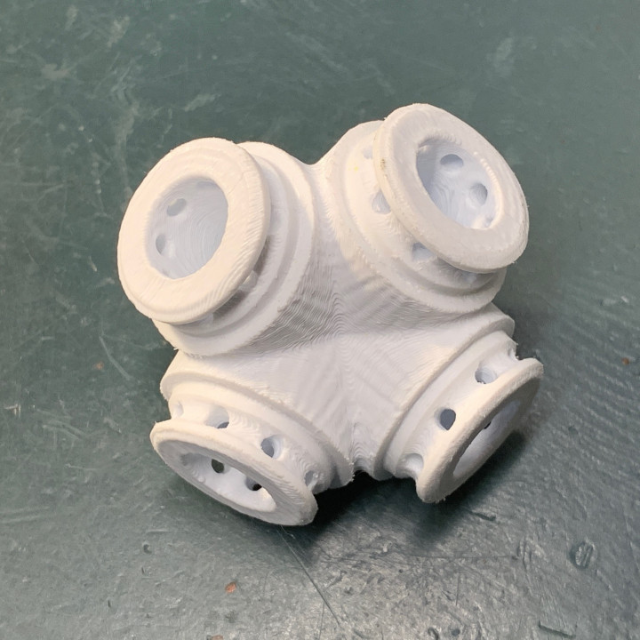 3D Printable PC 4a - Pipe Corner by Bjørn Heide