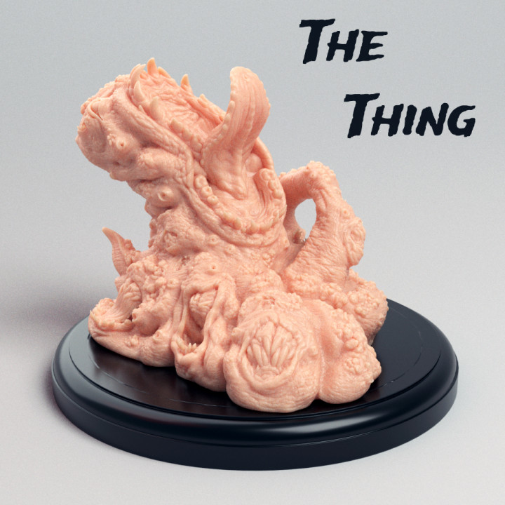 3D Printable The Thing by NordcraftGames