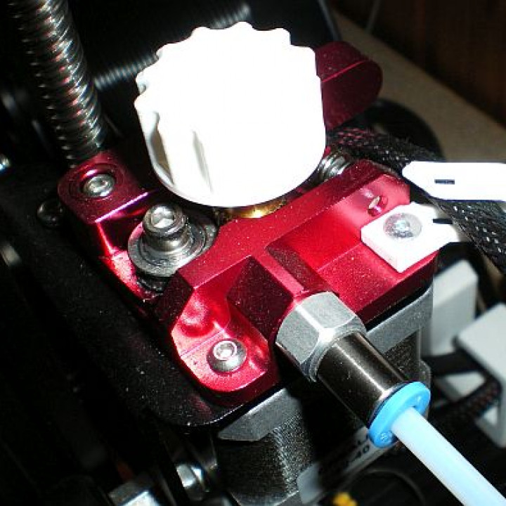 3D Printable Clamping knob Z Axis for Ender 3D by Steve Bungert