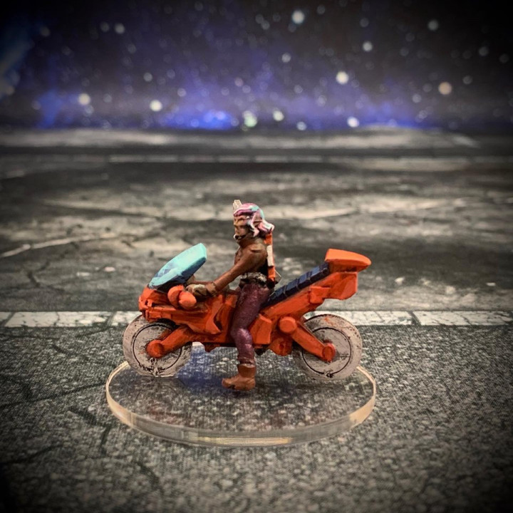 3D Printable Mytho-Resistance: Elf Technomancer by Ill Gotten Games