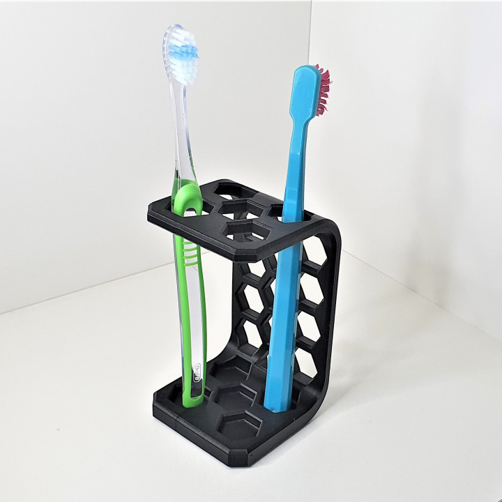 3D Printable Toothbrush Holder by Rodrigo