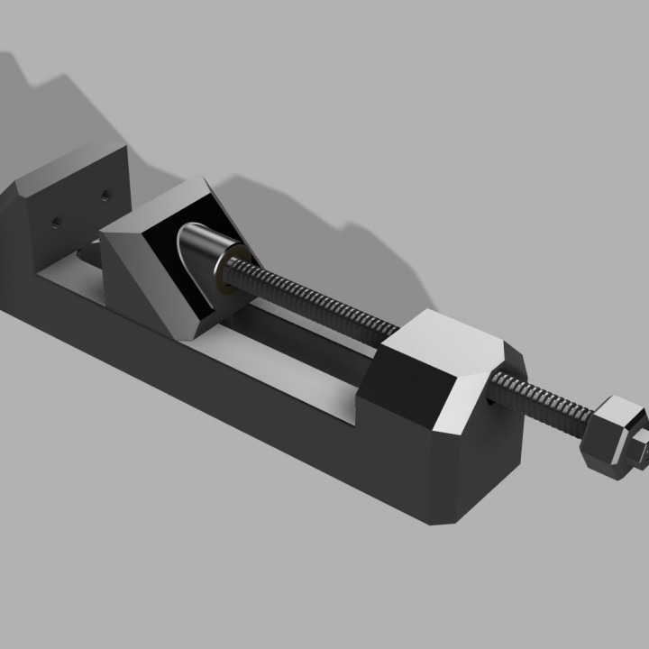 3D Printable 2" Vice by Matthew Scott