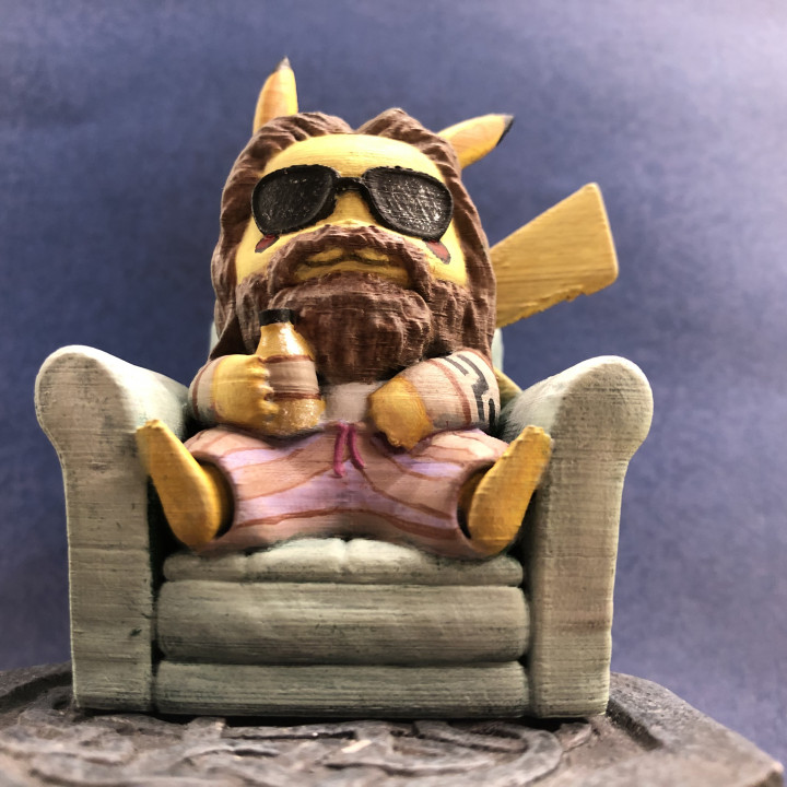 3D Print of Pikachu X Thor (Pokemon/Thor) by shdwfriend