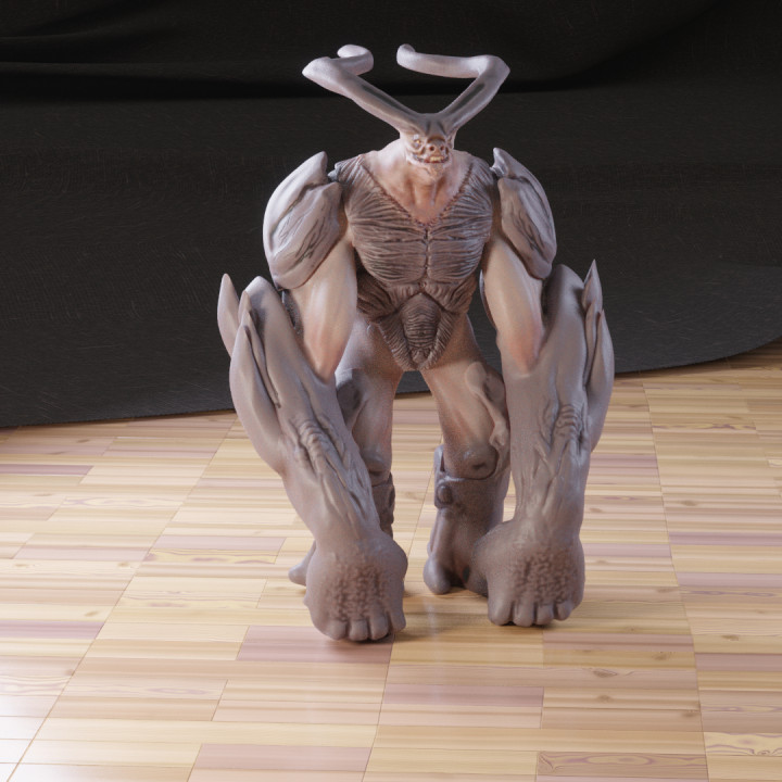 3D Printable Golem miniature by Andrea Crazer