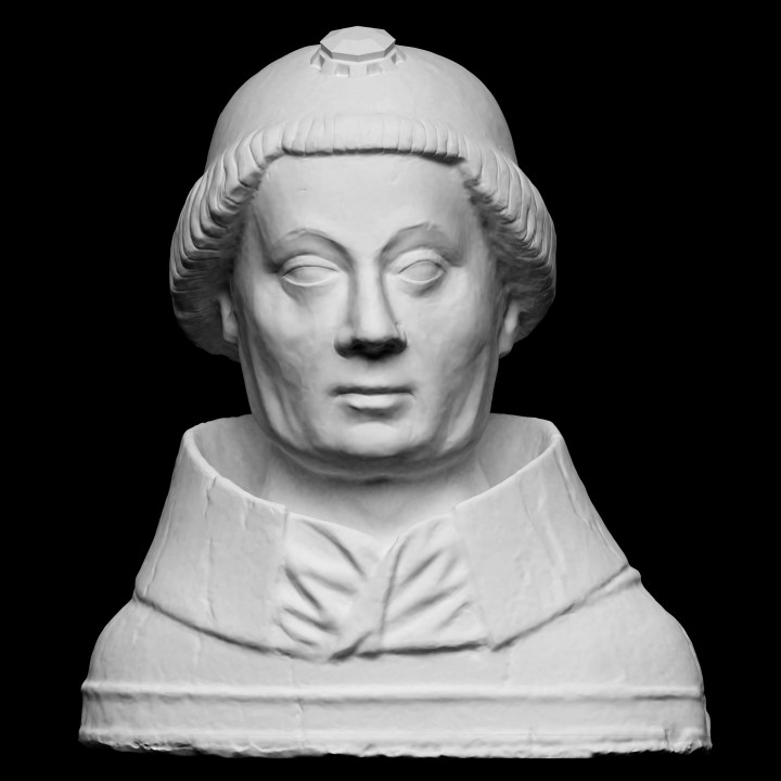 3D Printable Reliquary Bust by The Hunt Museum