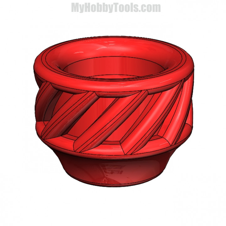 3D Printable SMA Spinner for FPV antennas by Aleksandr Aleksandrov