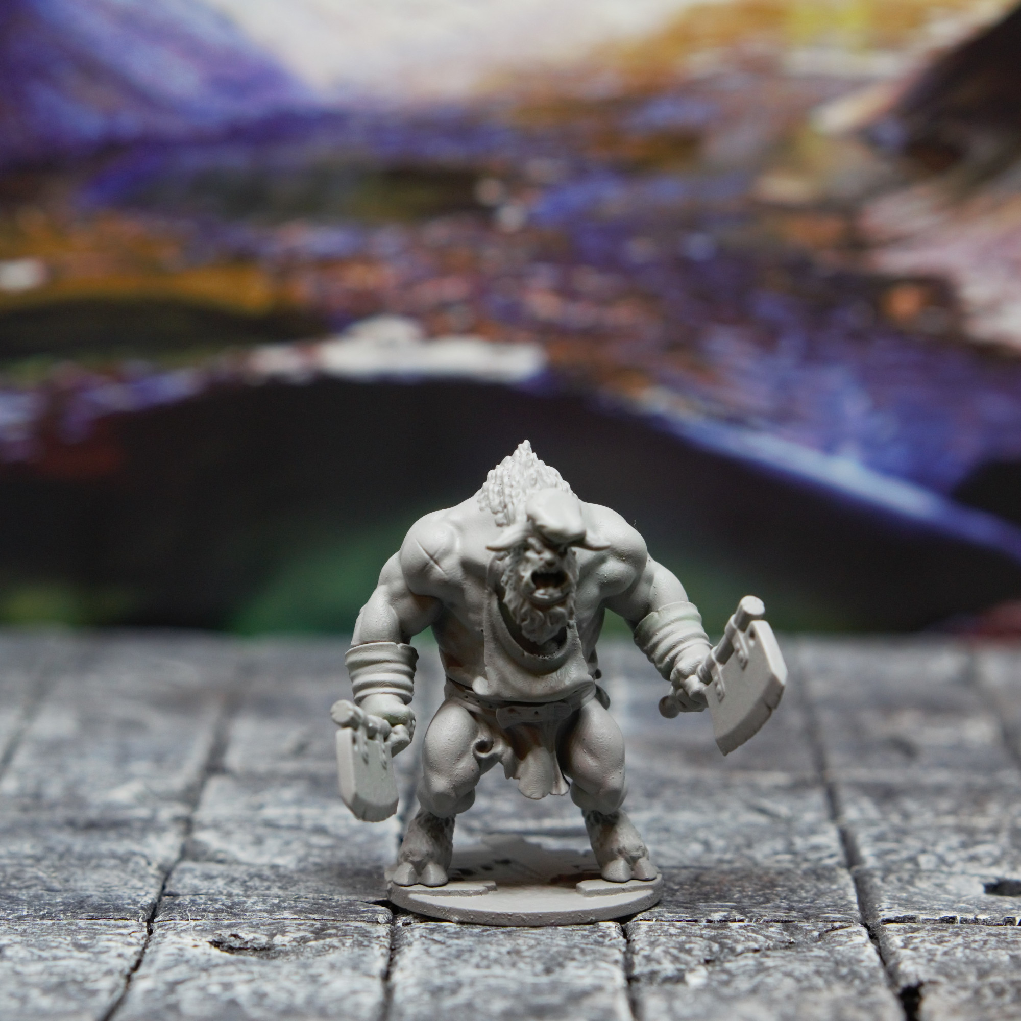 3D Printable Butcher Minotaur Hero by Leonardo Escovar