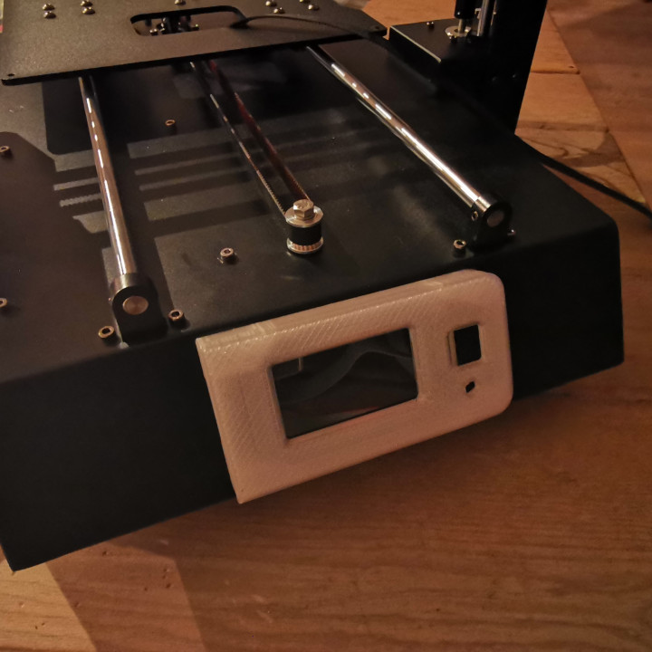 3D Printable ANYCUBIC I3 MEGA MARLIN LCD SCREEN by Bart