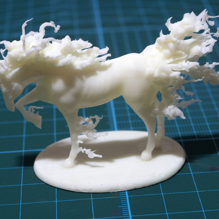 3D Printable Wild Horse by Andrea Crazer