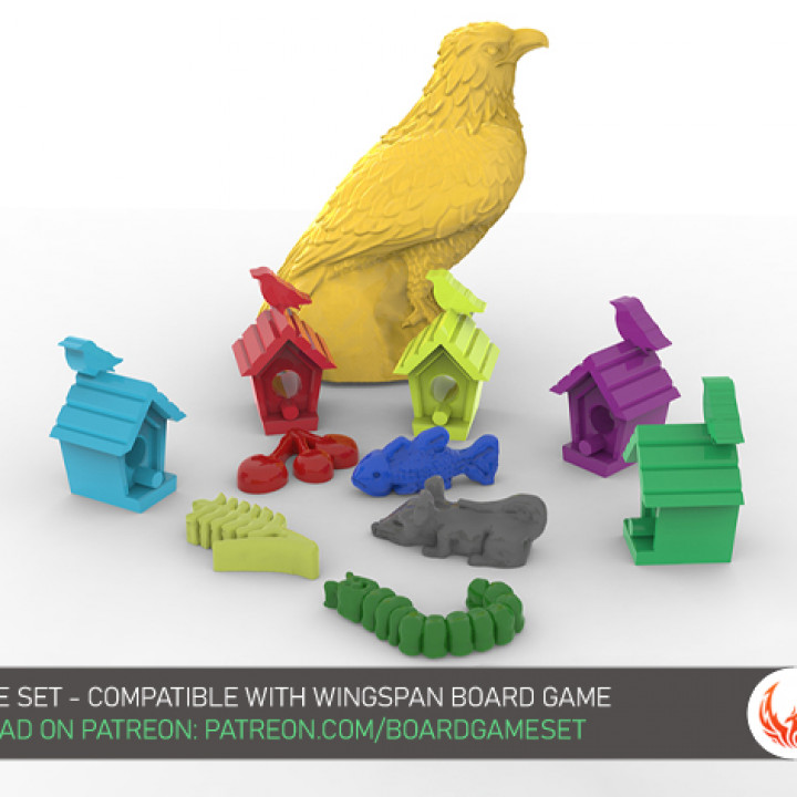 3D Printable Palm Tree Meeple Token by BoardGameSet