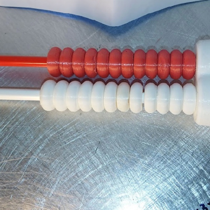 3D Printable Tens Units Abacus by SpDave