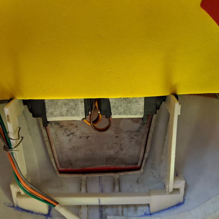 3D Printable IronMan Helmet Hinge by Adarsh Acharya