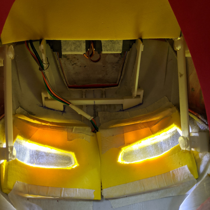 3D Printable IronMan Helmet Hinge by Adarsh Acharya