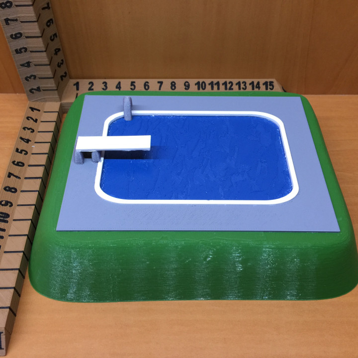 3D Printable Griswold Swimming Pool by Star Labs 3D, LLC