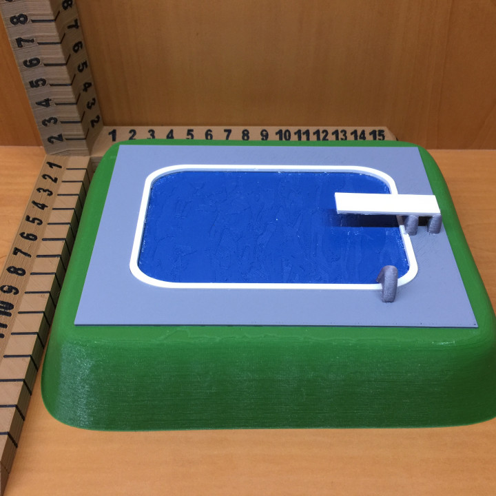 3D Printable Griswold Swimming Pool by Star Labs 3D, LLC