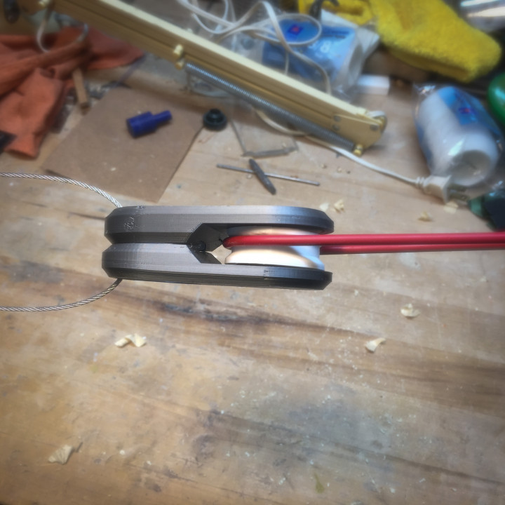 3D Printable Mini Snatch Blocks! by Levi Giesbrecht