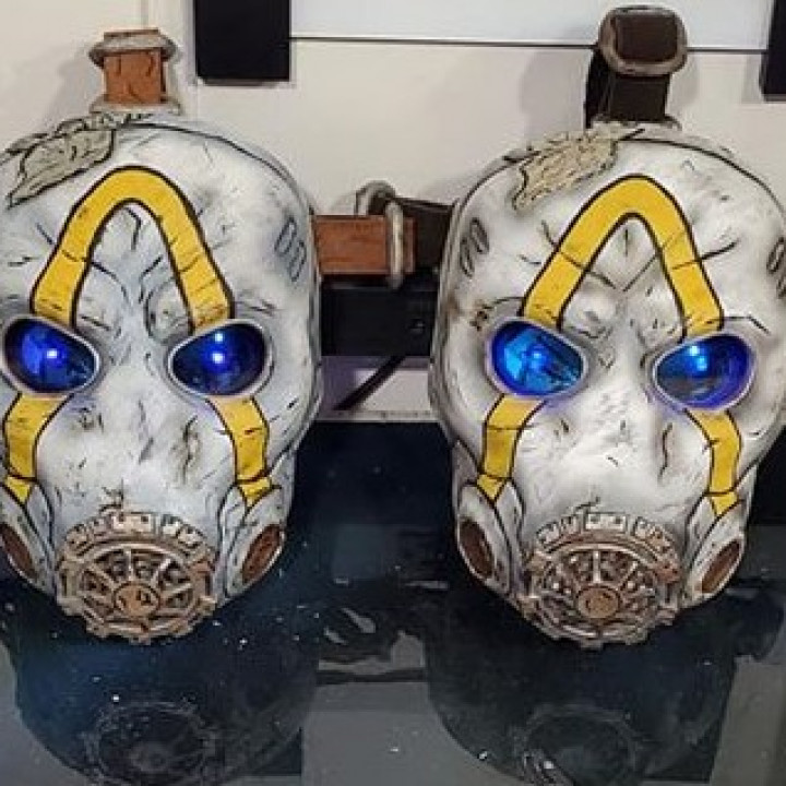 3D Print of Borderlands 3 Psycho Mask by elizabethhamiltonsdiyandcrafts