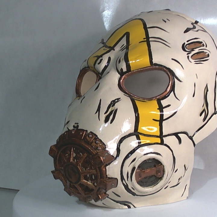 3D Print of Borderlands 3 Psycho Mask by vGormless