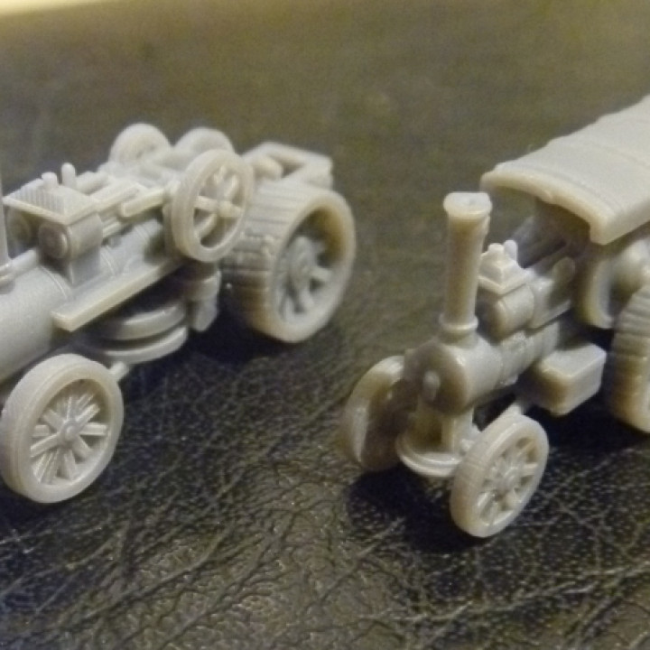 3D Printable 1:200 WWI Tanks and Vehicles Pack 2 by Marco Bergman