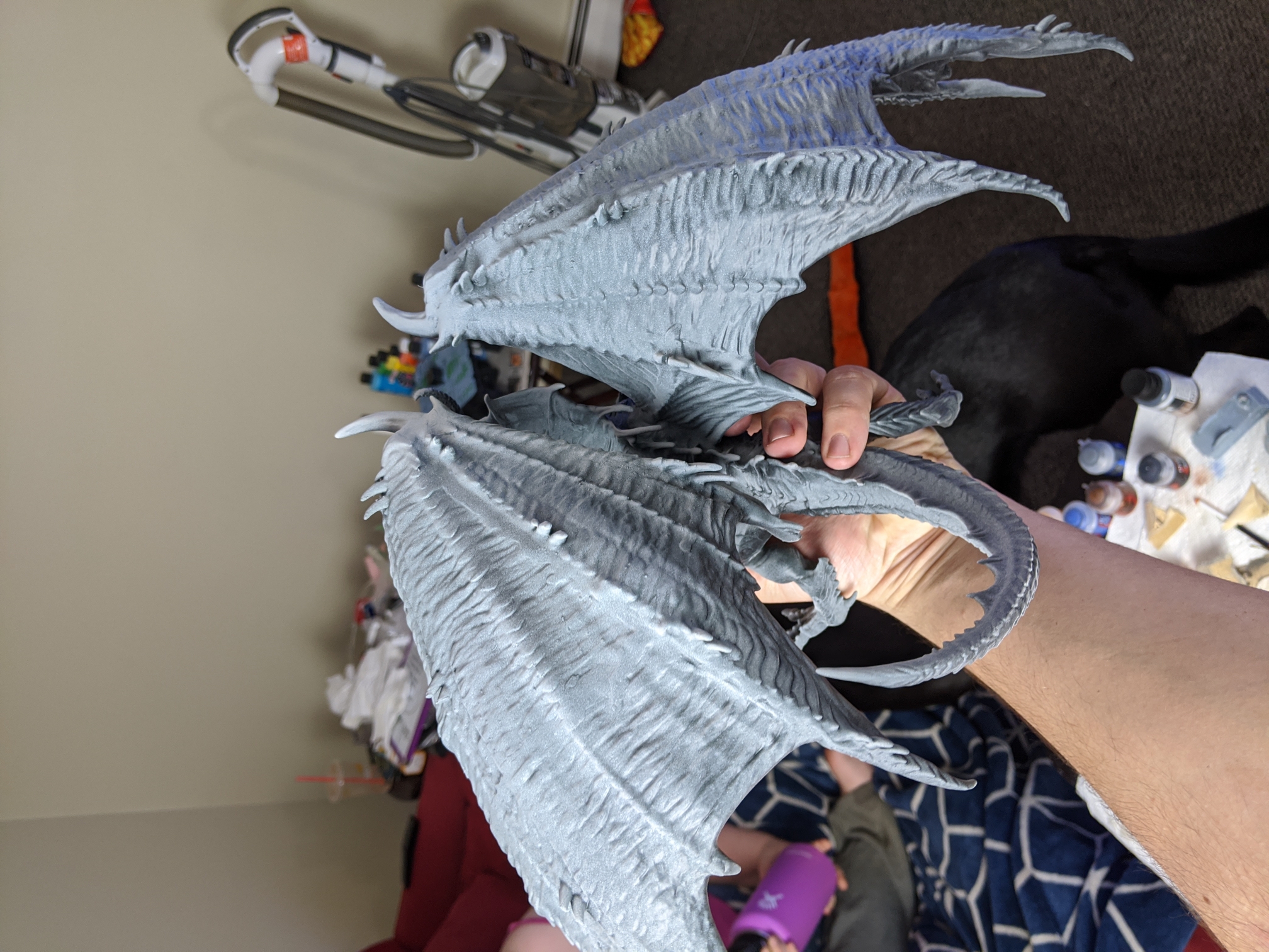 3D Printable Red Dragon pose #1 by Mini Monster Mayhem