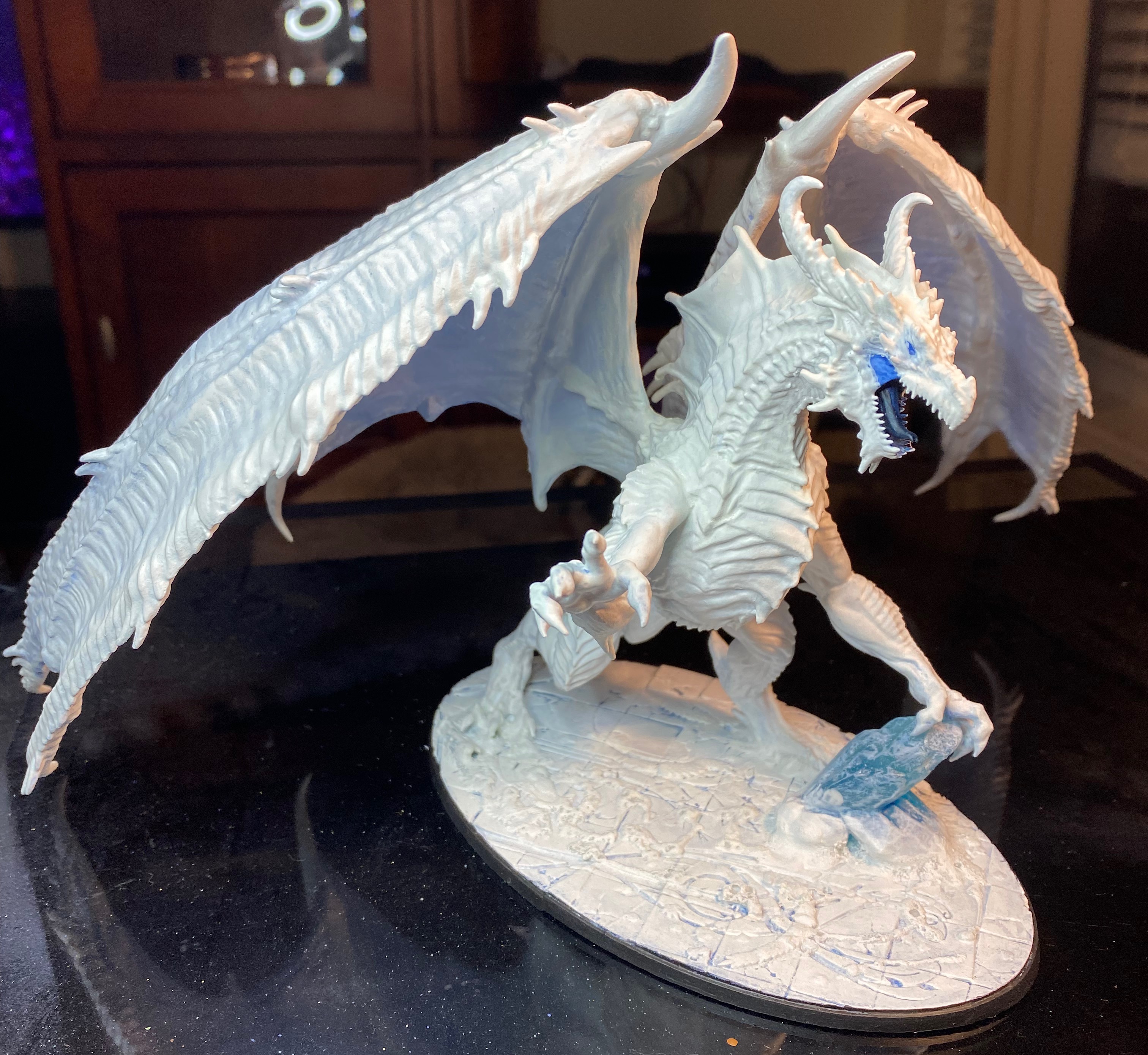 3D Printable Red Dragon pose #1 by Mini Monster Mayhem