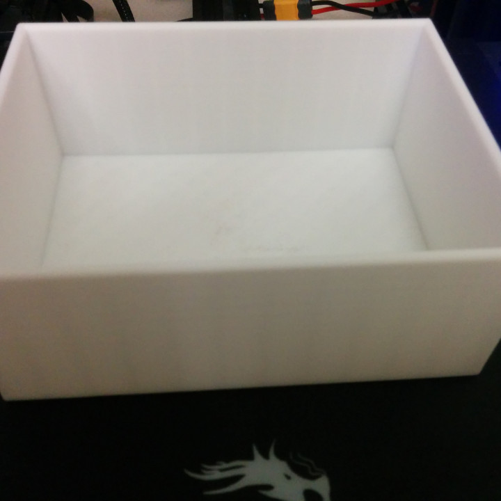 3D Printable Simple Box by Cyber The Worm