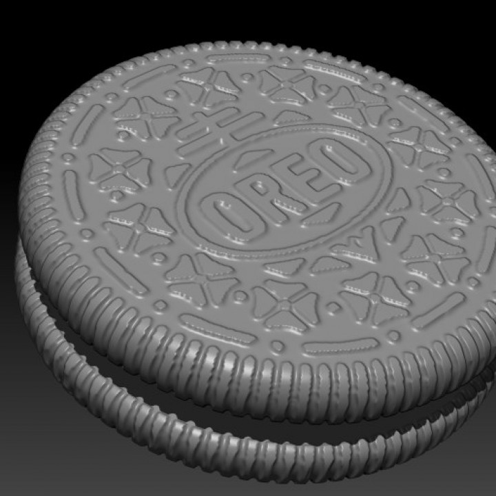 3D Printable Oreo Sculpture by Pablo Garcia