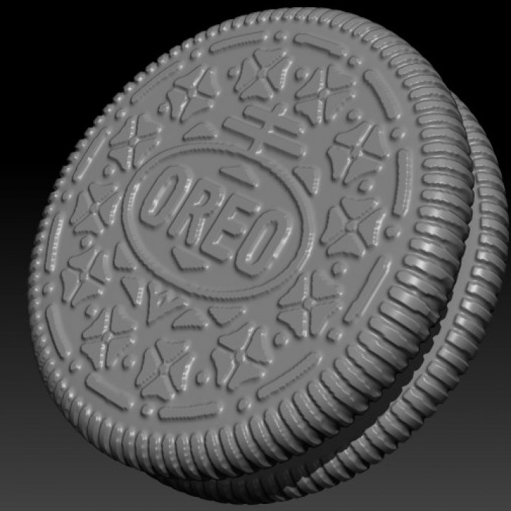 3D Printable Oreo Sculpture by Pablo Garcia