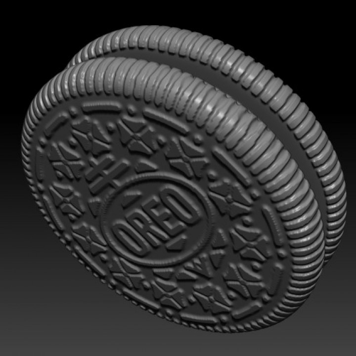 3D Printable Oreo Sculpture by Pablo Garcia
