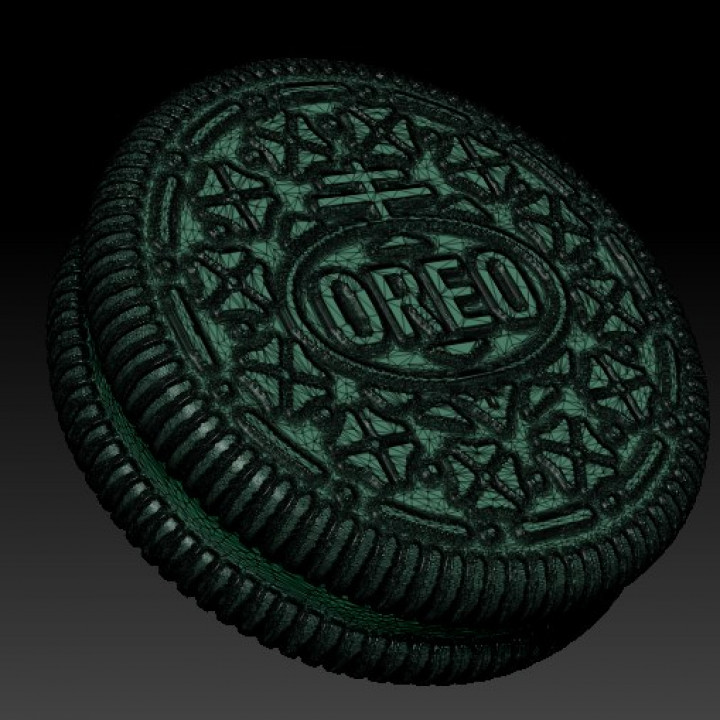 3D Printable Oreo Sculpture by Pablo Garcia