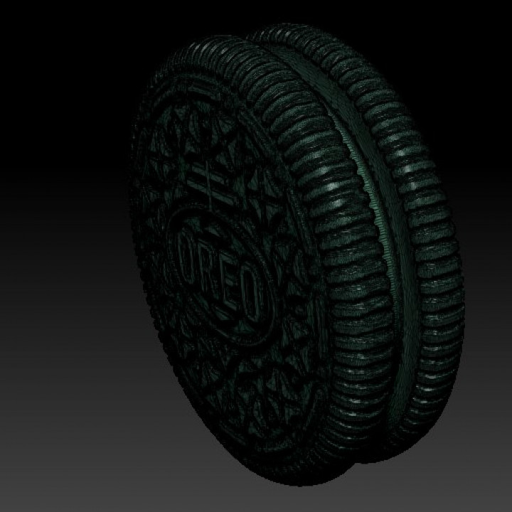 3D Printable Oreo Sculpture by Pablo Garcia