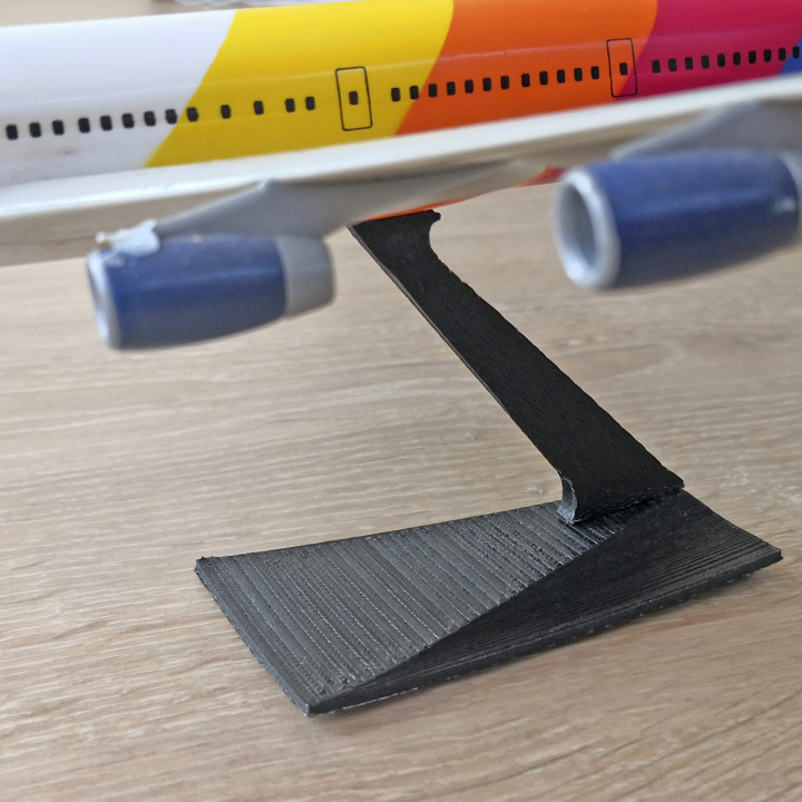 3D Printable Slot Together Model Aircraft Stand by edditive