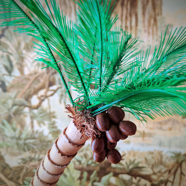 3D Printable Flexi Coconut Tree by Kalle-Iivari Mononen