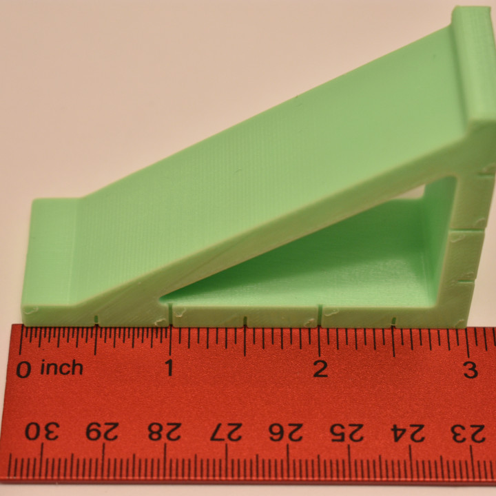 3D Printable 123 Block/Angle by Ryan Pollard