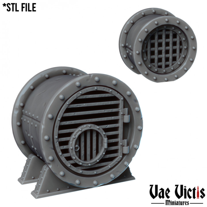 3D Printable Sewer pipes by Vae Victis Miniatures