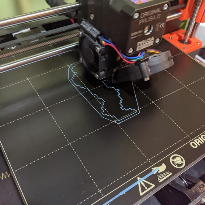 3D Printable Contra 3D Pixel Art by Jacob Z