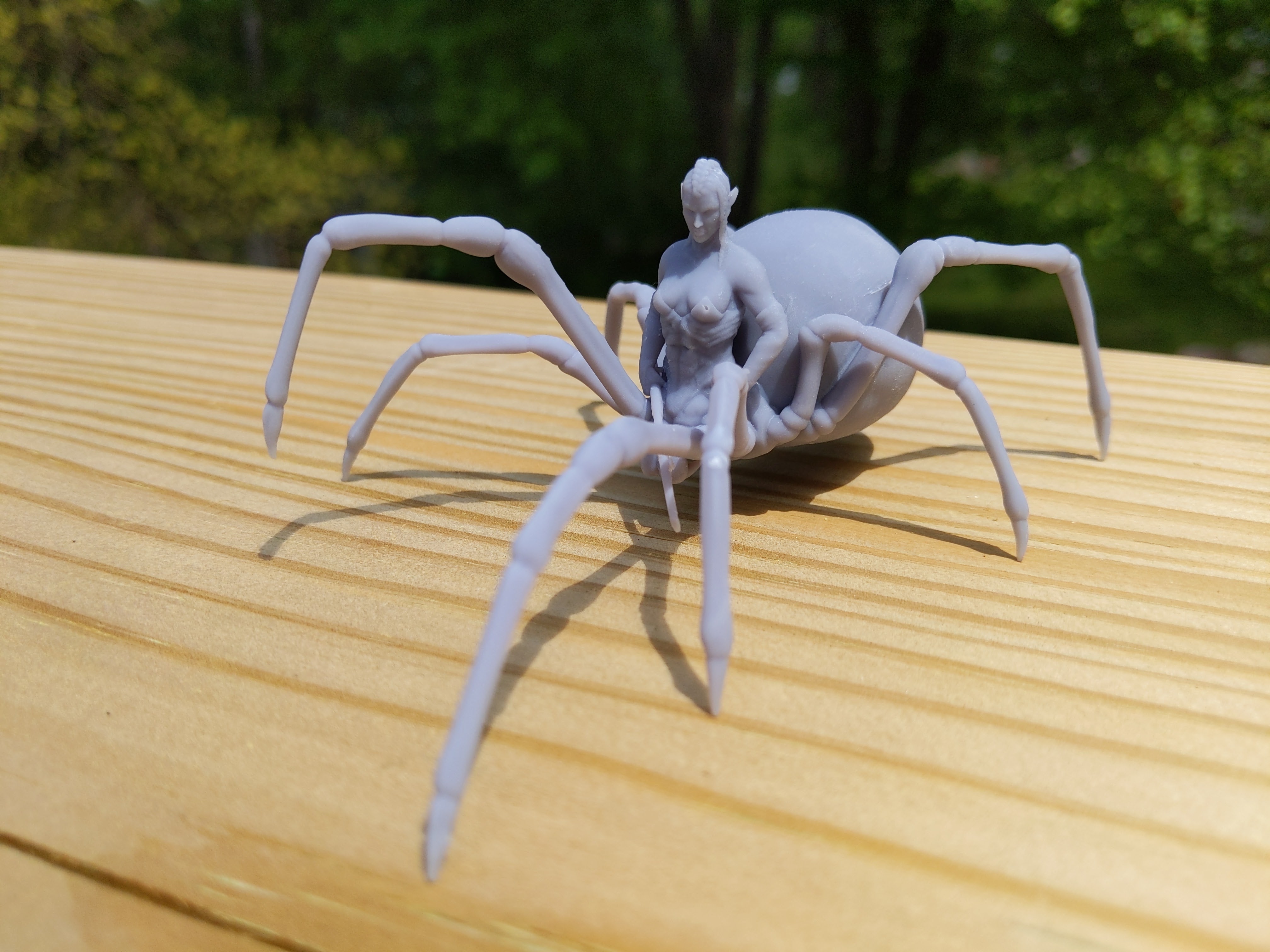 3D Printable Drider - Tabletop Miniature by YKS Miniatures