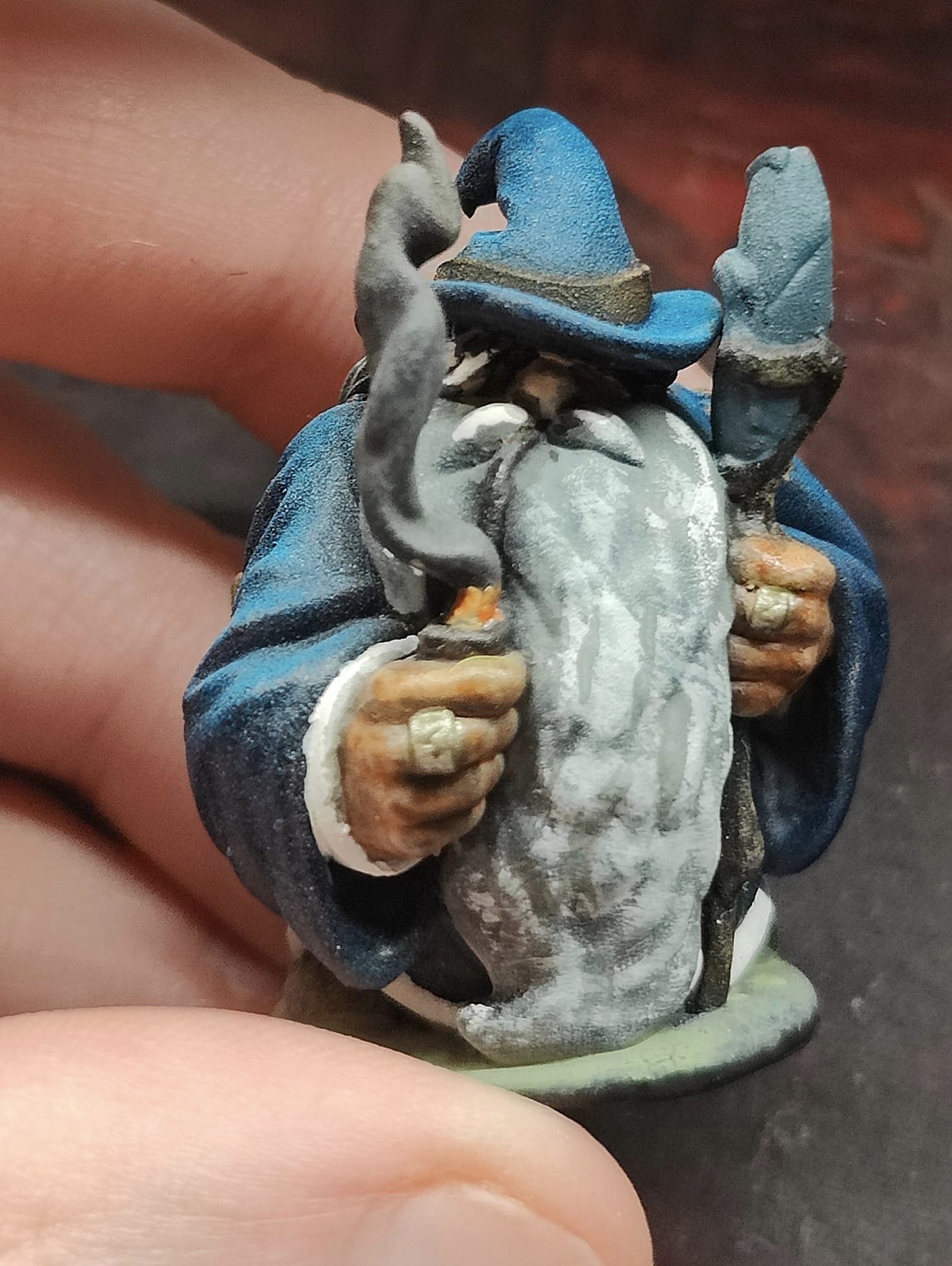 3D Printable Dwarven Wizard/Sorcerer Miniature - pre-supported by Epics ...