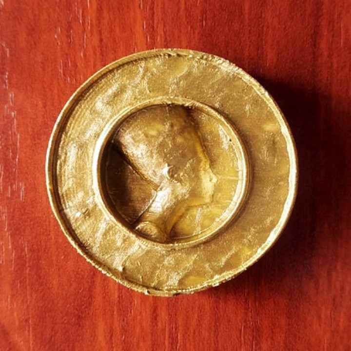 3D Printable Soldi Logo Mahmood Eurovison Contest by José Aguilar Martínez