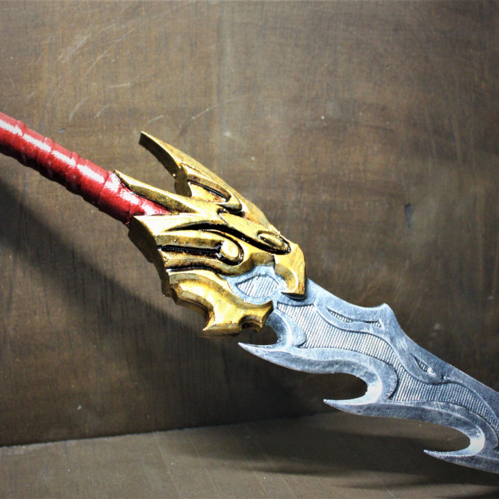 3D Printable league of legends pyke dagger by LegionMiniatures