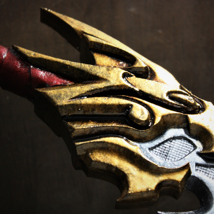 3D Printable league of legends pyke dagger by LegionMiniatures