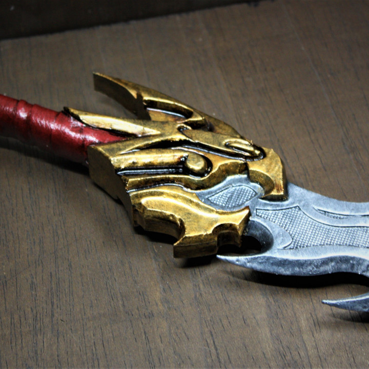 3D Printable league of legends pyke dagger by LegionMiniatures