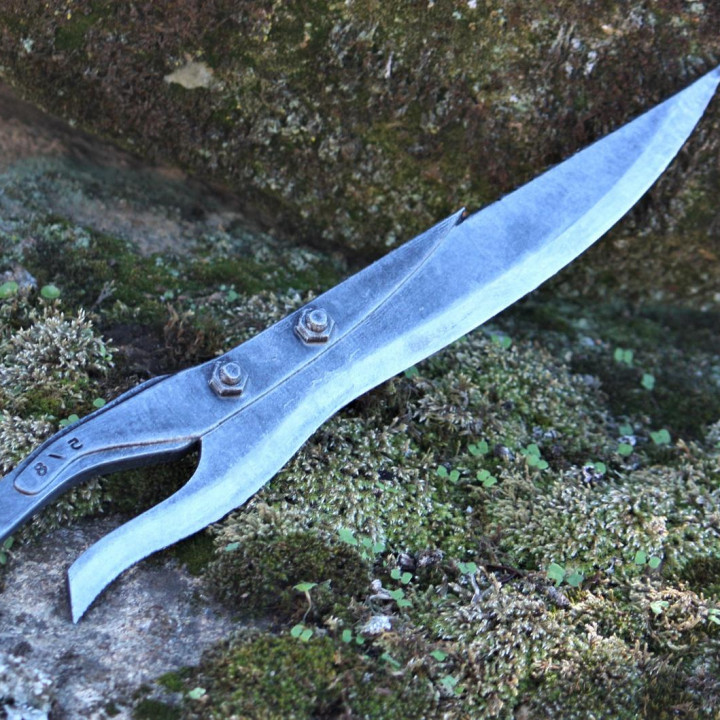 3D Printable fallout knife by LegionMiniatures