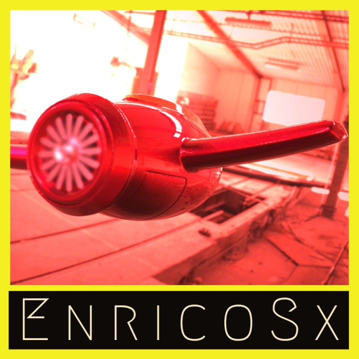 3D Printable Cute Plane by Enrico Sartori