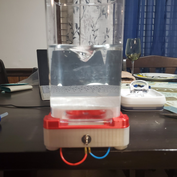 3D Printable Resin wash station by T-Ruck