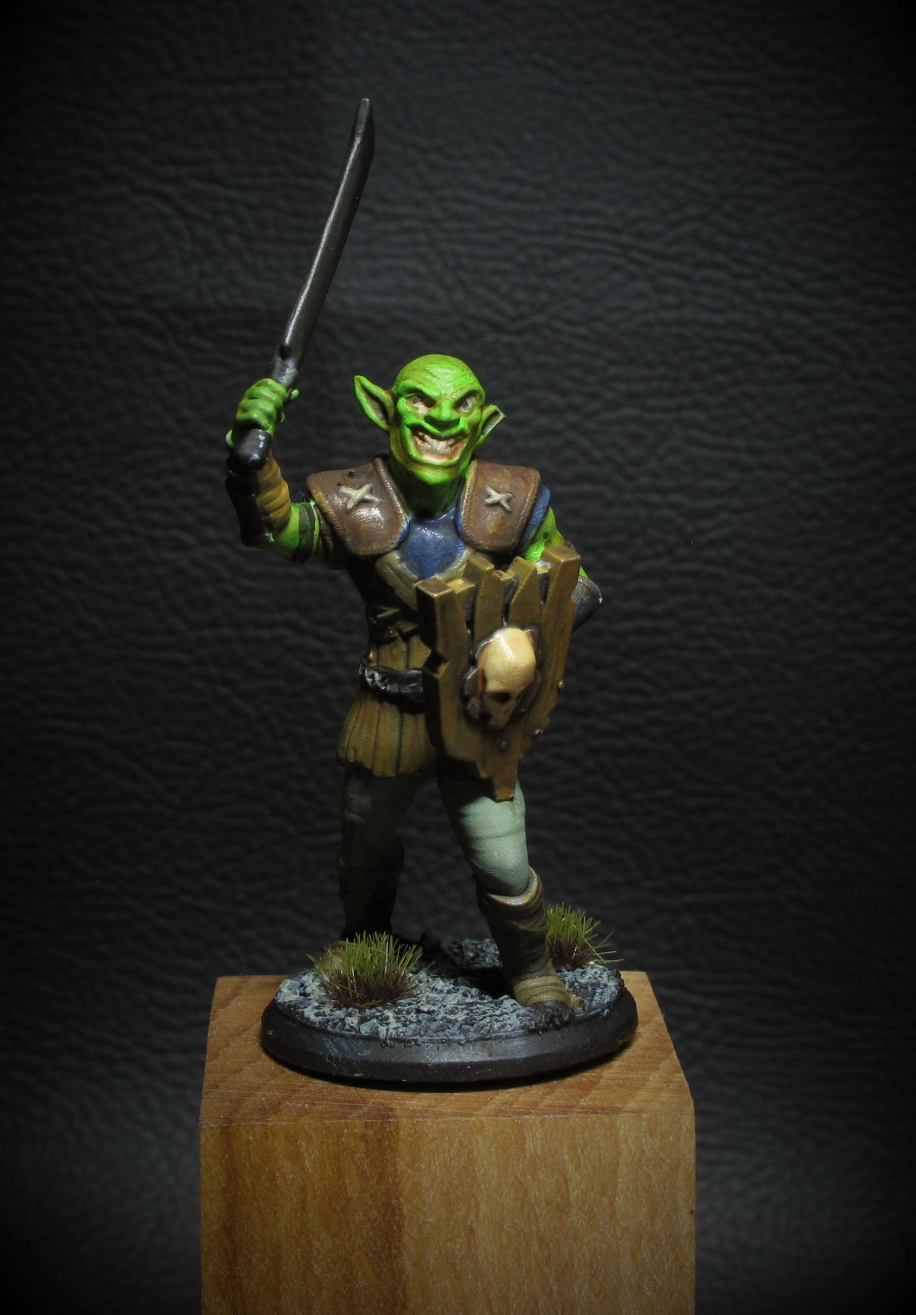 3D Printable Goblin Fighter - Miniature by Fotis Mint Studios