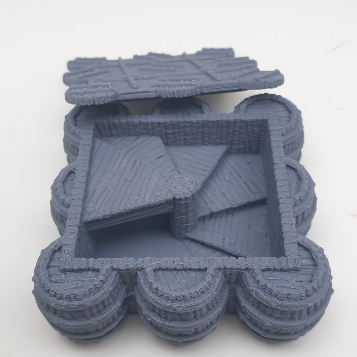 3D Printable Barrel cache by Vae Victis Miniatures