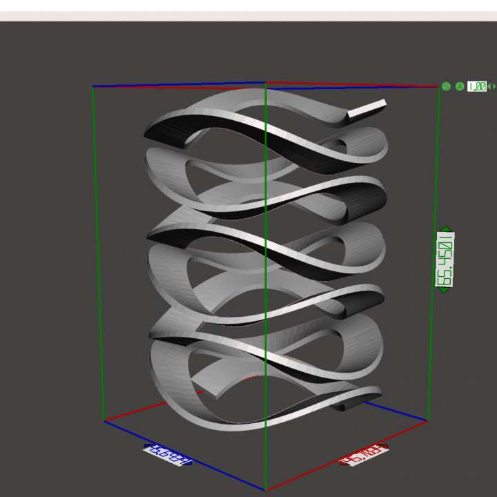 3D Printable Wave Spring by oTTeuM sTudio