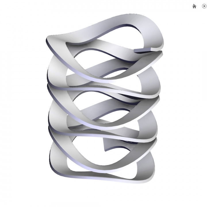 3D Printable Wave Spring by oTTeuM sTudio