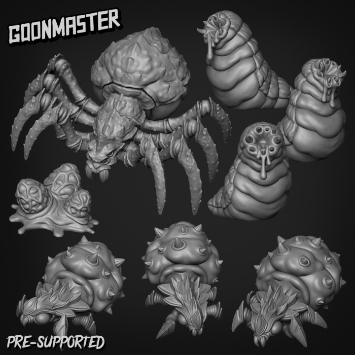 3D Printable Bug Swarm Bundle 2 by Goon Master